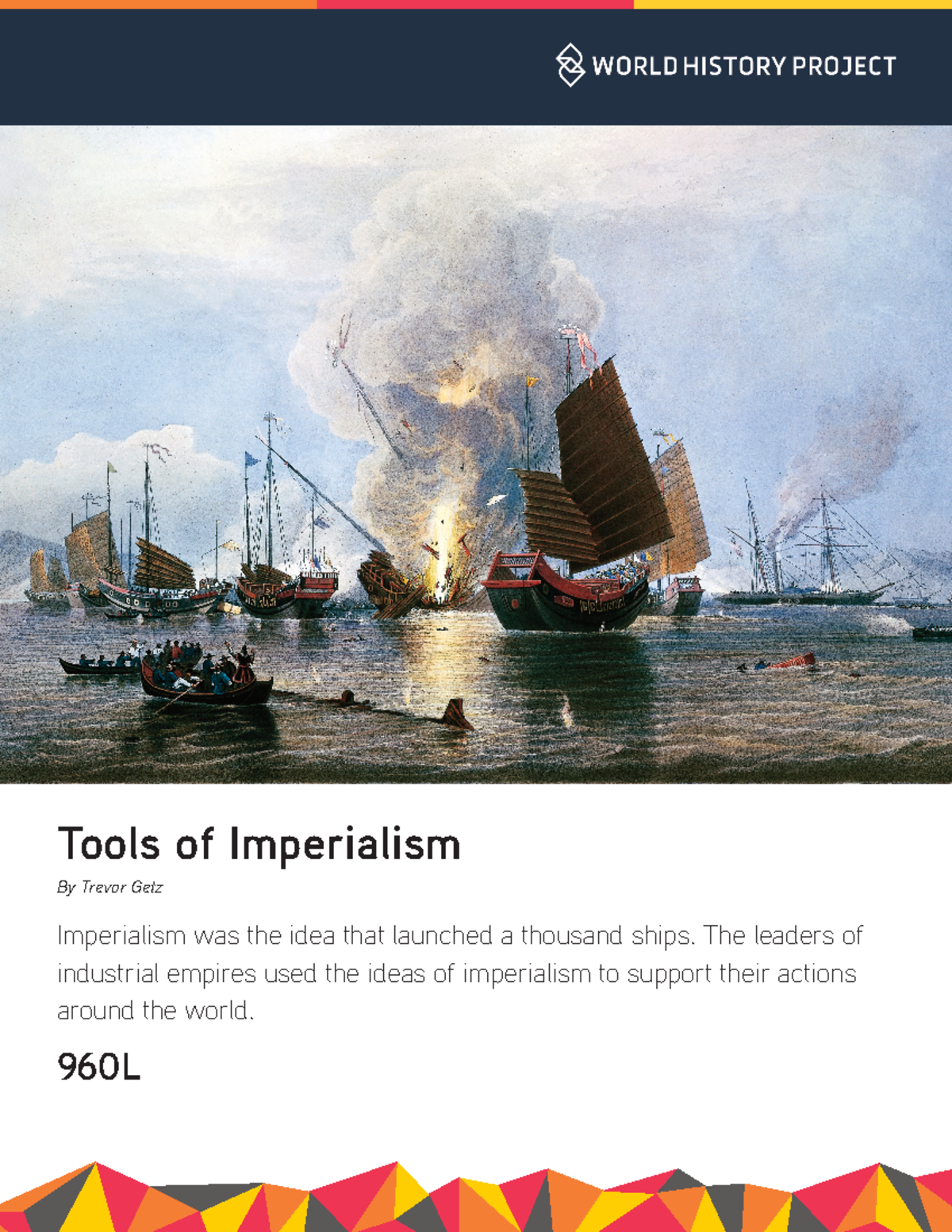 WHP-1750 Final Exam Study - Tools of Imperialism Insights - 960L - Studocu