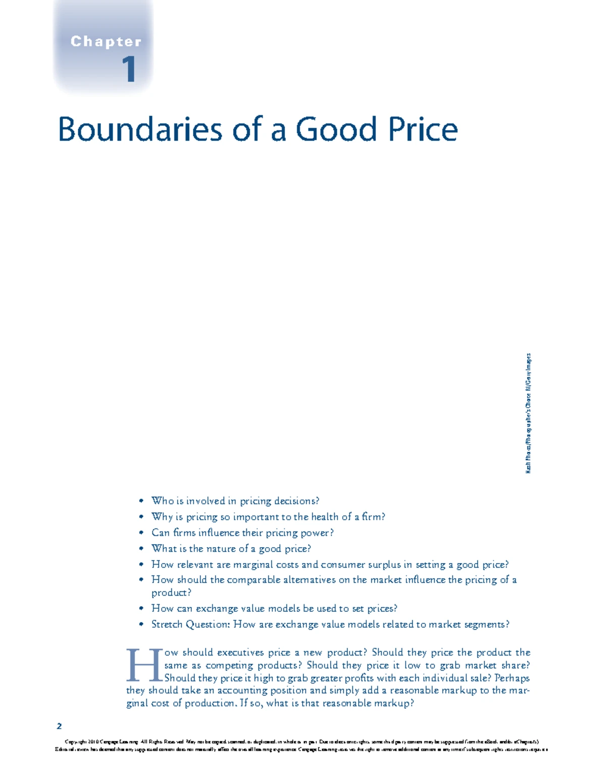 Chapter 2 - Pricing Strategy - 23 C h a p t e r 2 Profit’s Sensitivity to Price How do price ...