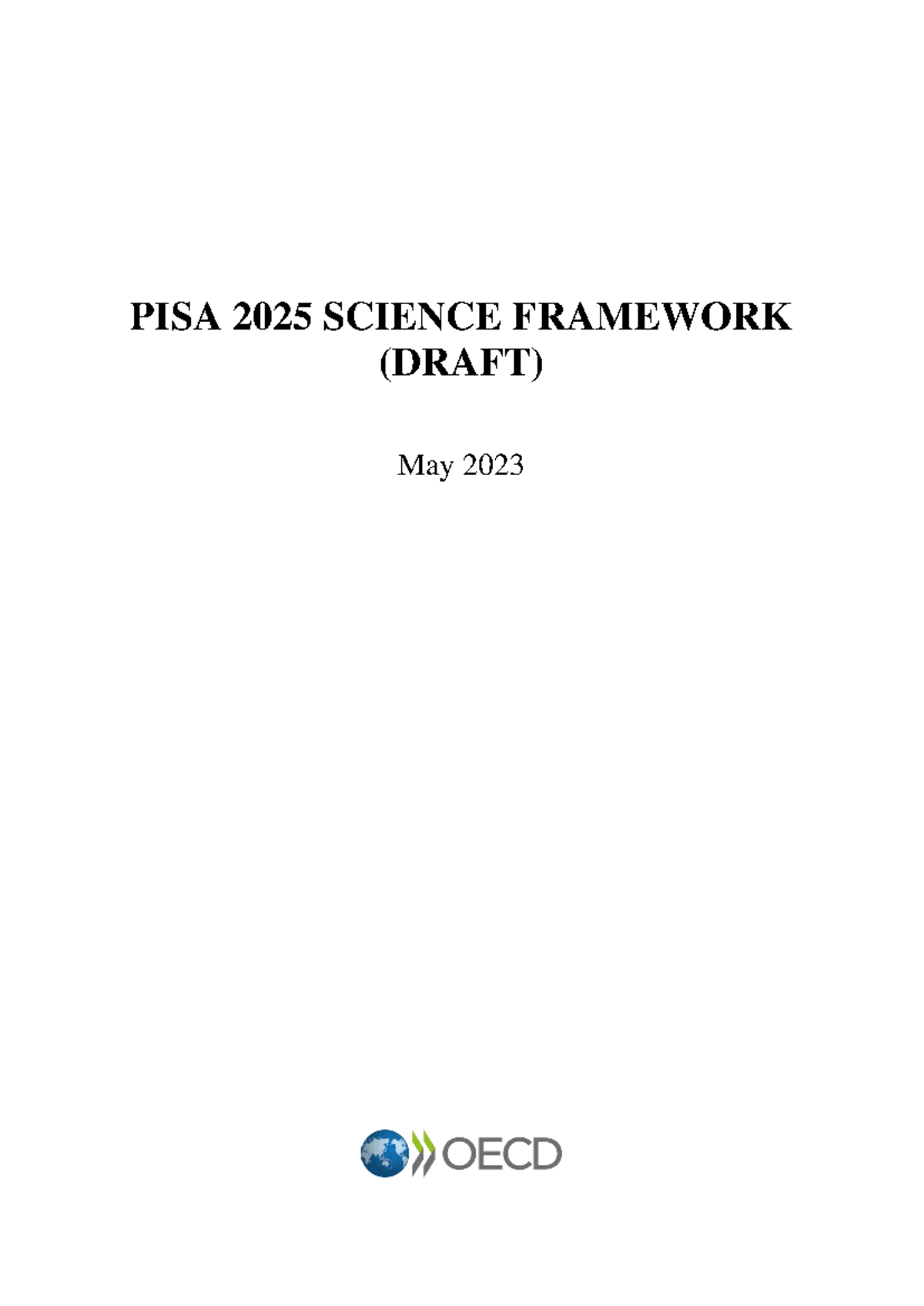 PISA 2025 Science Framework (Second Draft) - Comprehensive Overview ...