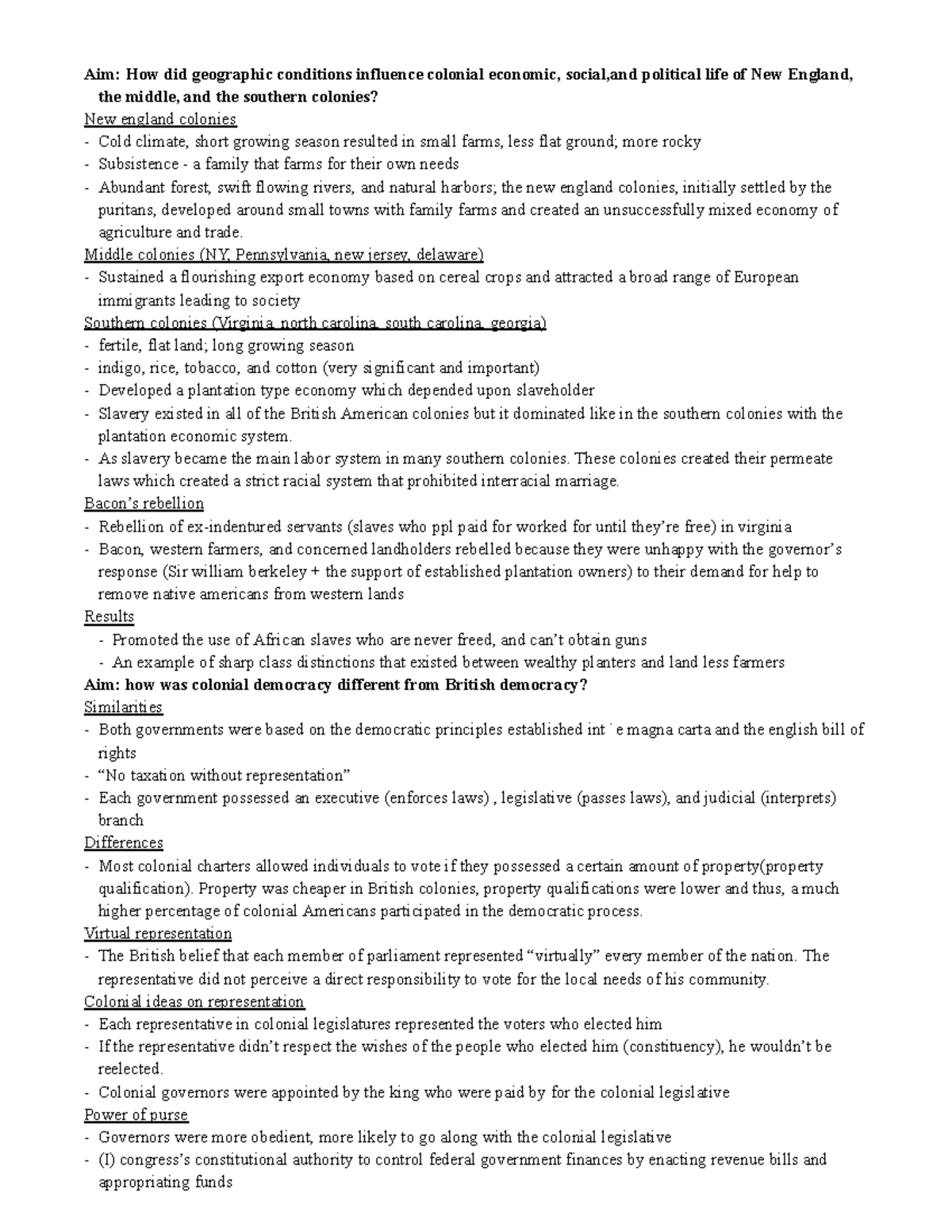 APUSH Review: Colonial Resistance to British Taxes and Its Effects ...