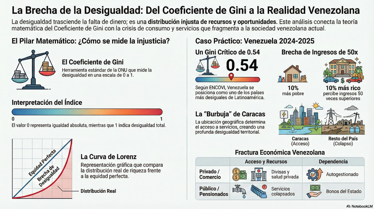 Desigualdad en Venezuela: Análisis del Coeficiente de Gini y su Impacto ...
