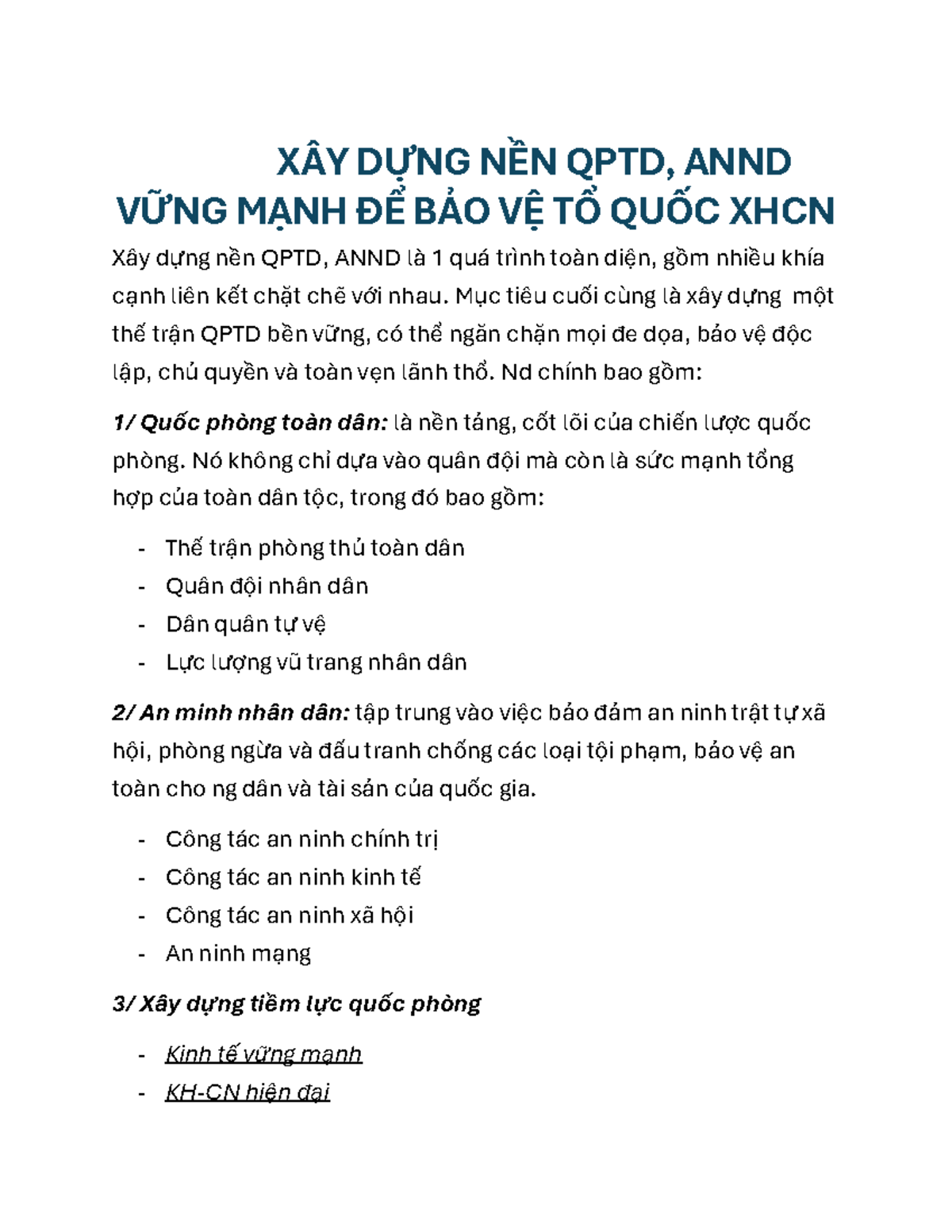 XÂY DỰNG NỀN QPTD - xây dựng nền QPTD,ANND - XÂY DỰNG NỀN QPTD, ANND ...