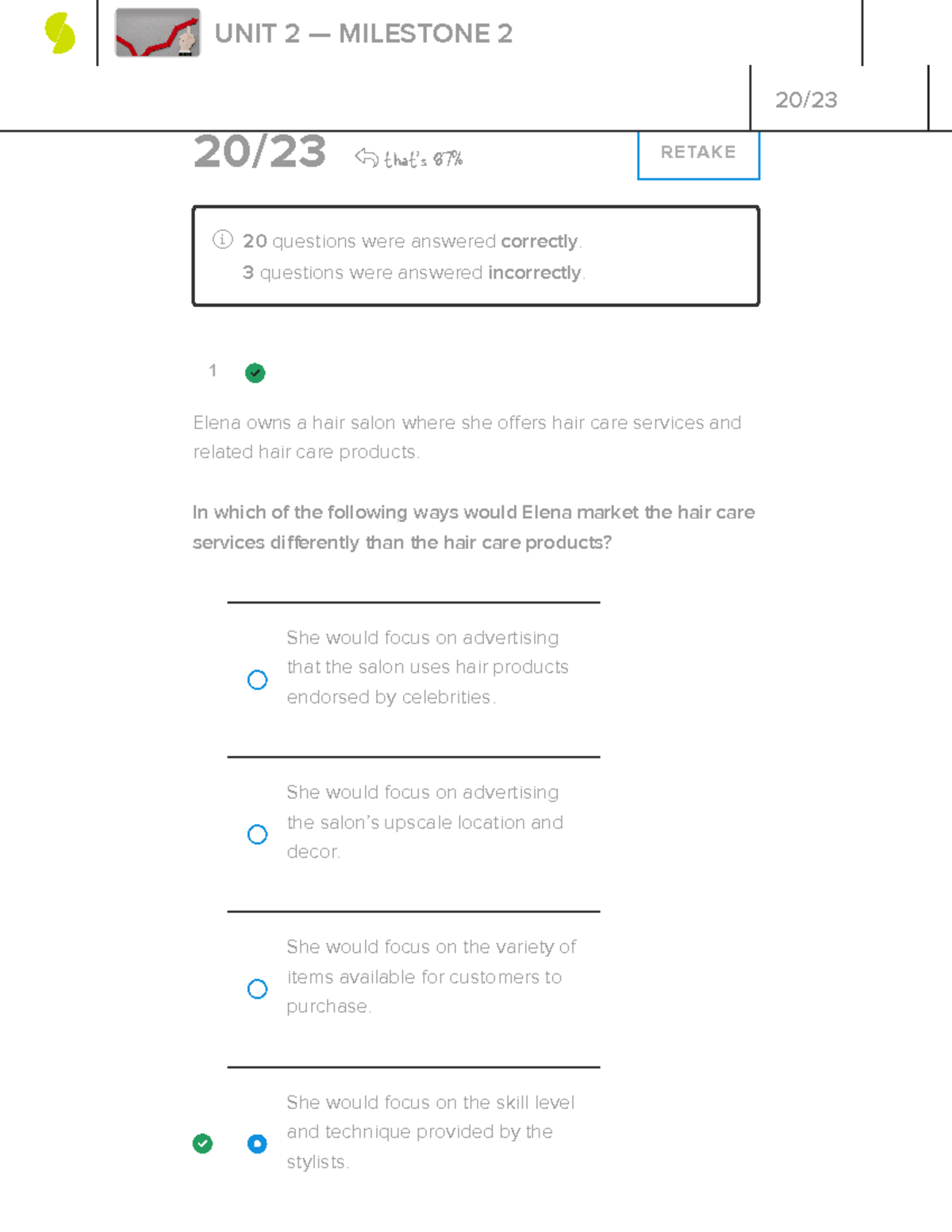 Marketing Concepts Overview: UNIT 2 - MILESTONE 2 - Studocu