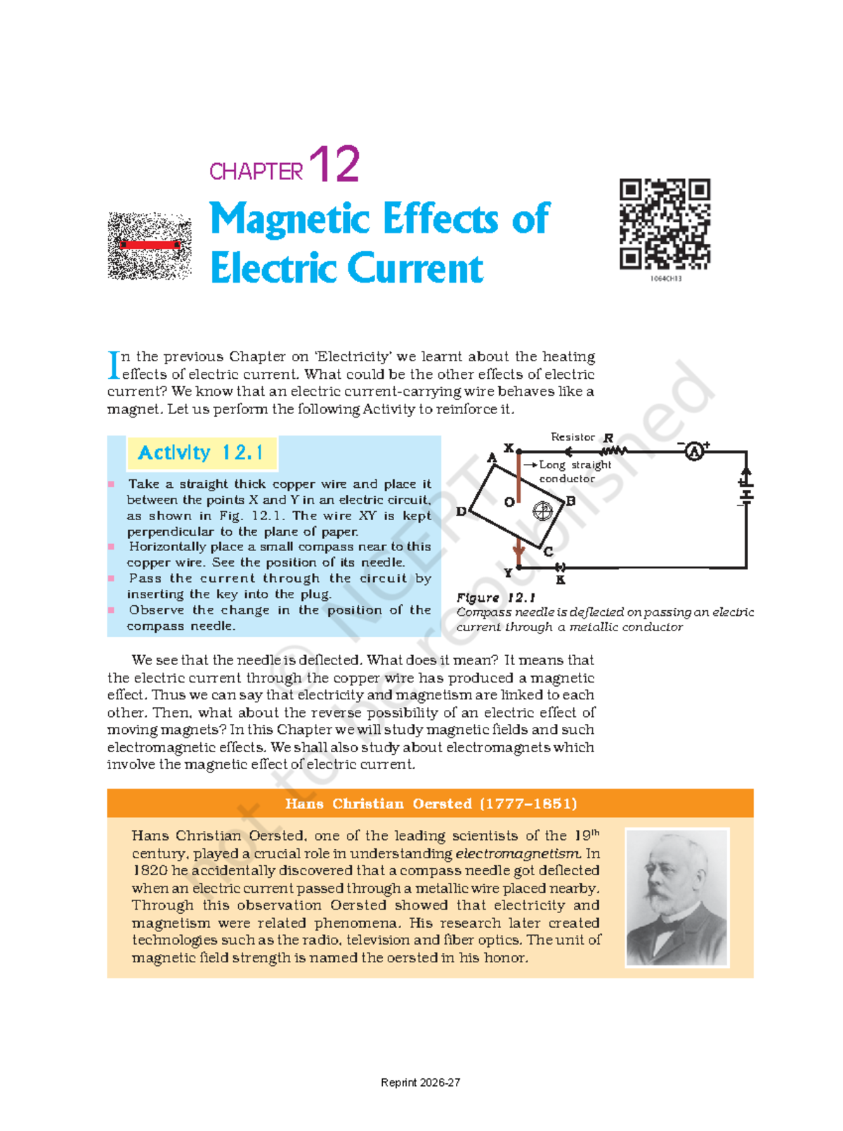 CHAPTER 12: Magnetic Effects of Electric Current - Grade 10 Science ...