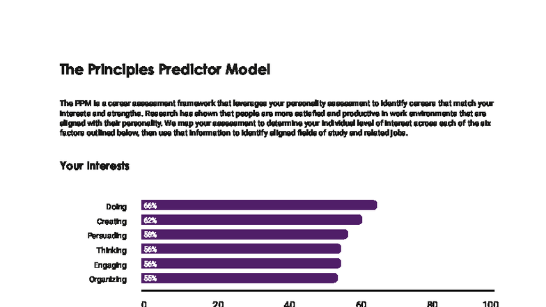 Roger Wei - Principles You PPM Results: Career Assessment Insights ...