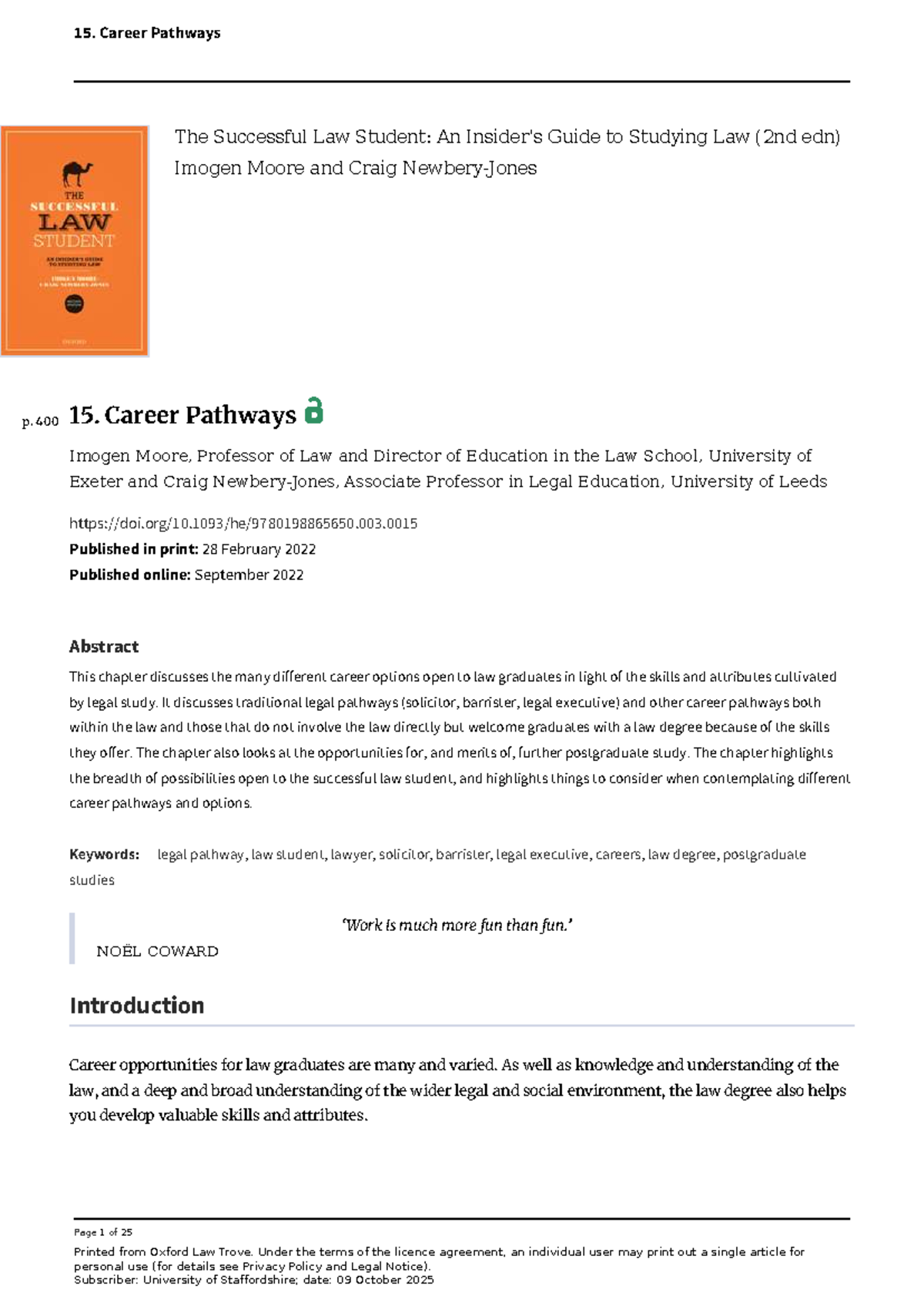 15. Career Pathways: Exploring Diverse Opportunities for Law Graduates ...