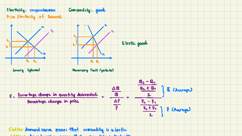 Chapter 4 Notes on Elasticity of Demand (ECO 101) - Studocu