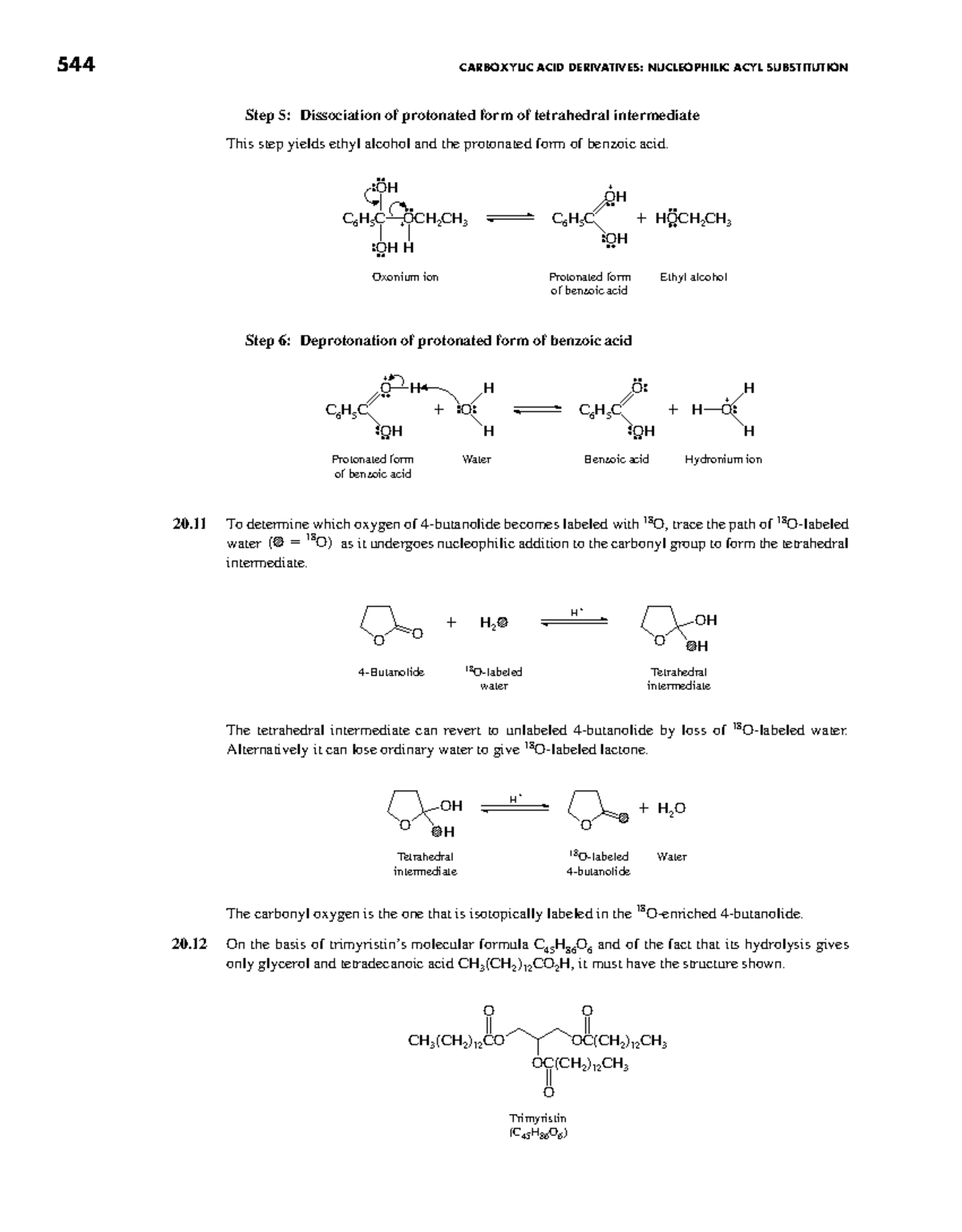 544 Organic Chemistry: Carboxylic Acid Derivatives & Nucleophilic Acyl ...