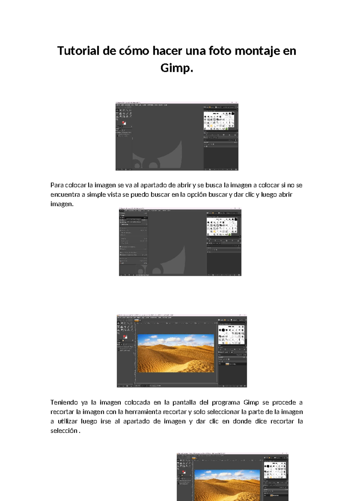 Tutorial de cómo hacer una foto montaje en Gimp - Para colocar la ...