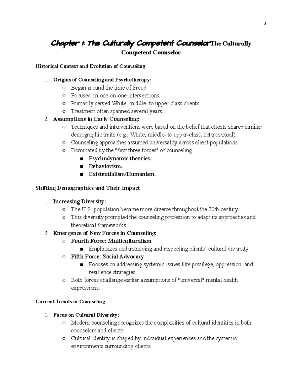 Multicultural Counseling Competencies: Addressing Privilege and ...