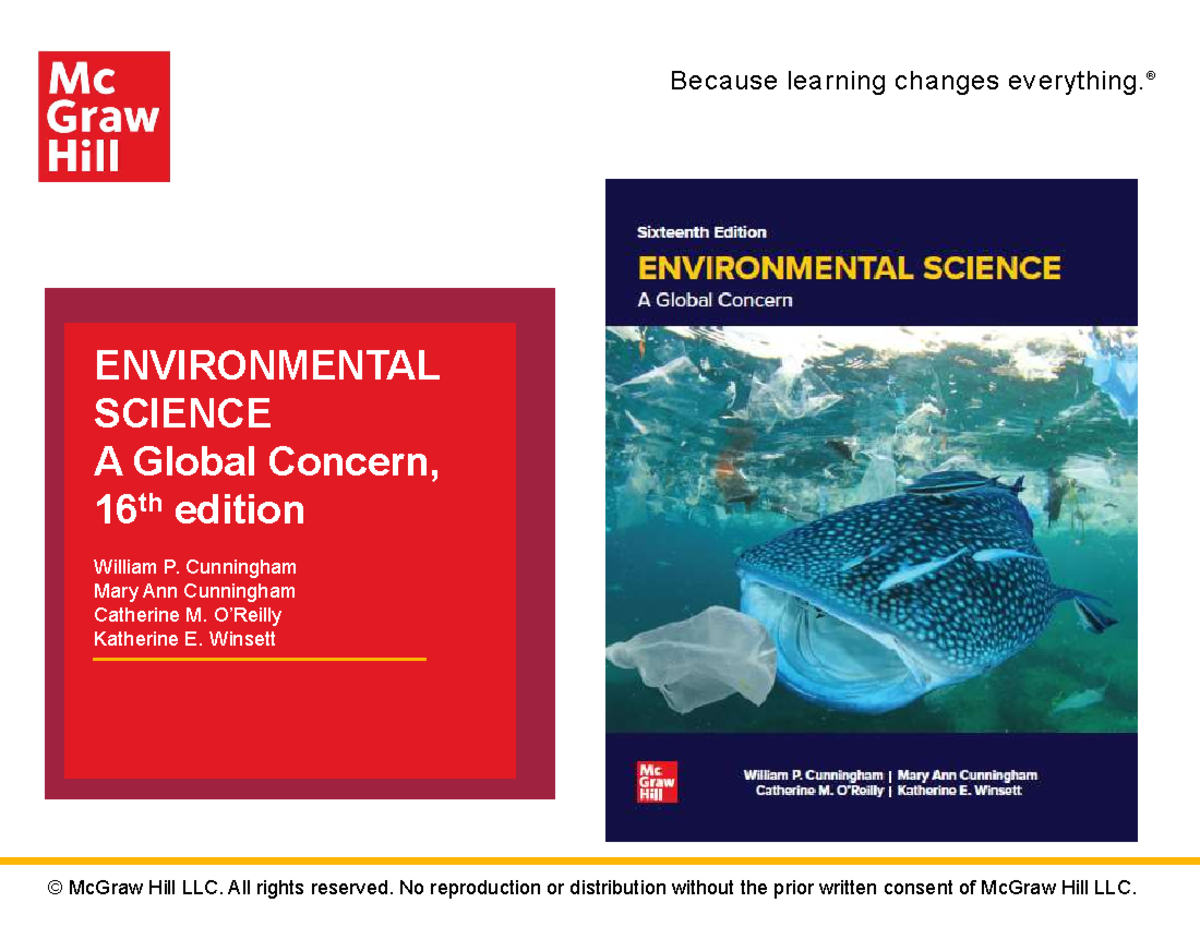 ENVIRONMENTAL SCIENCE 16th Ed. Lecture Outline: Biomes & Ecosystems ...