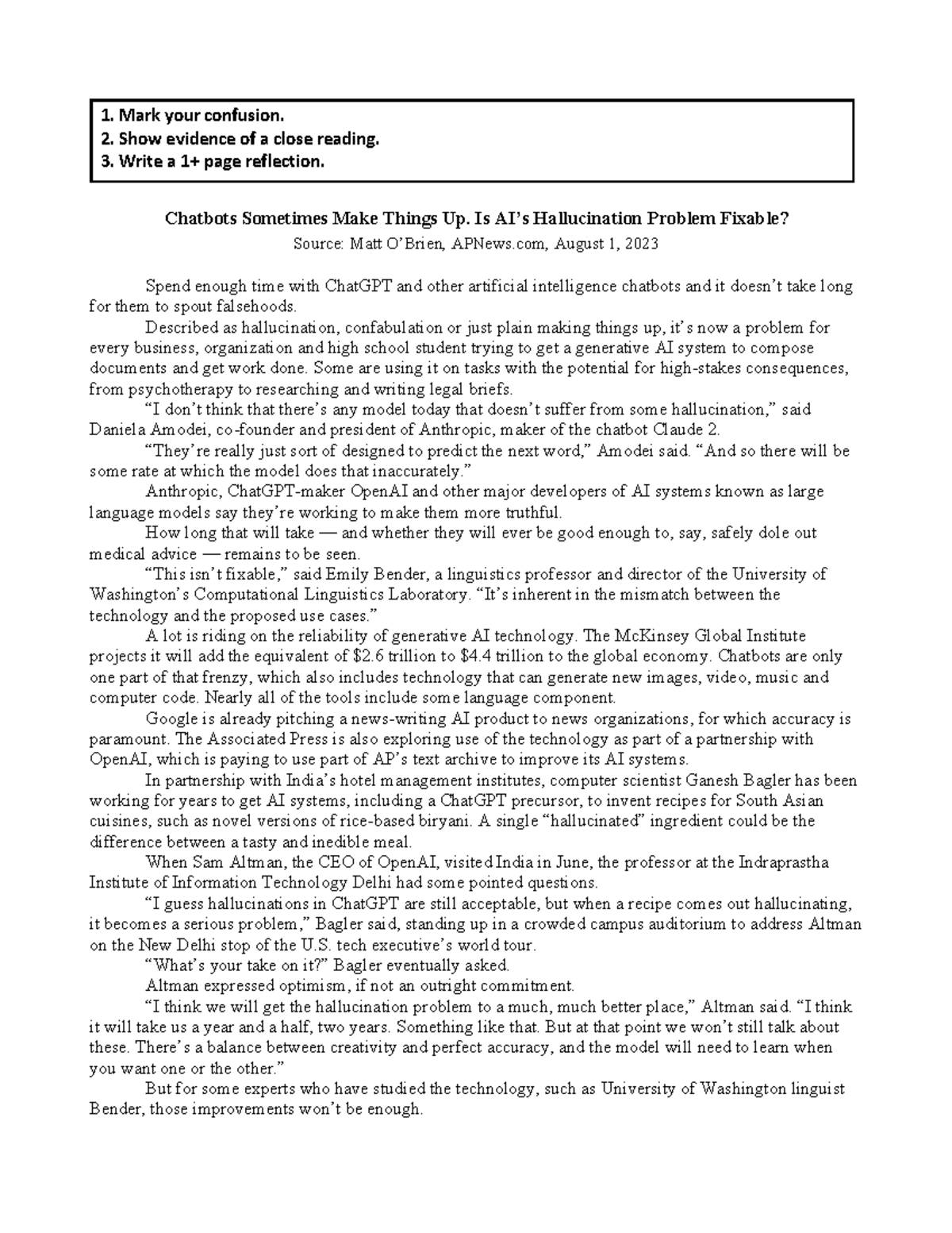 AOW Chatgpt - math - Chatbots Sometimes Make Things Up. Is AI’s ...