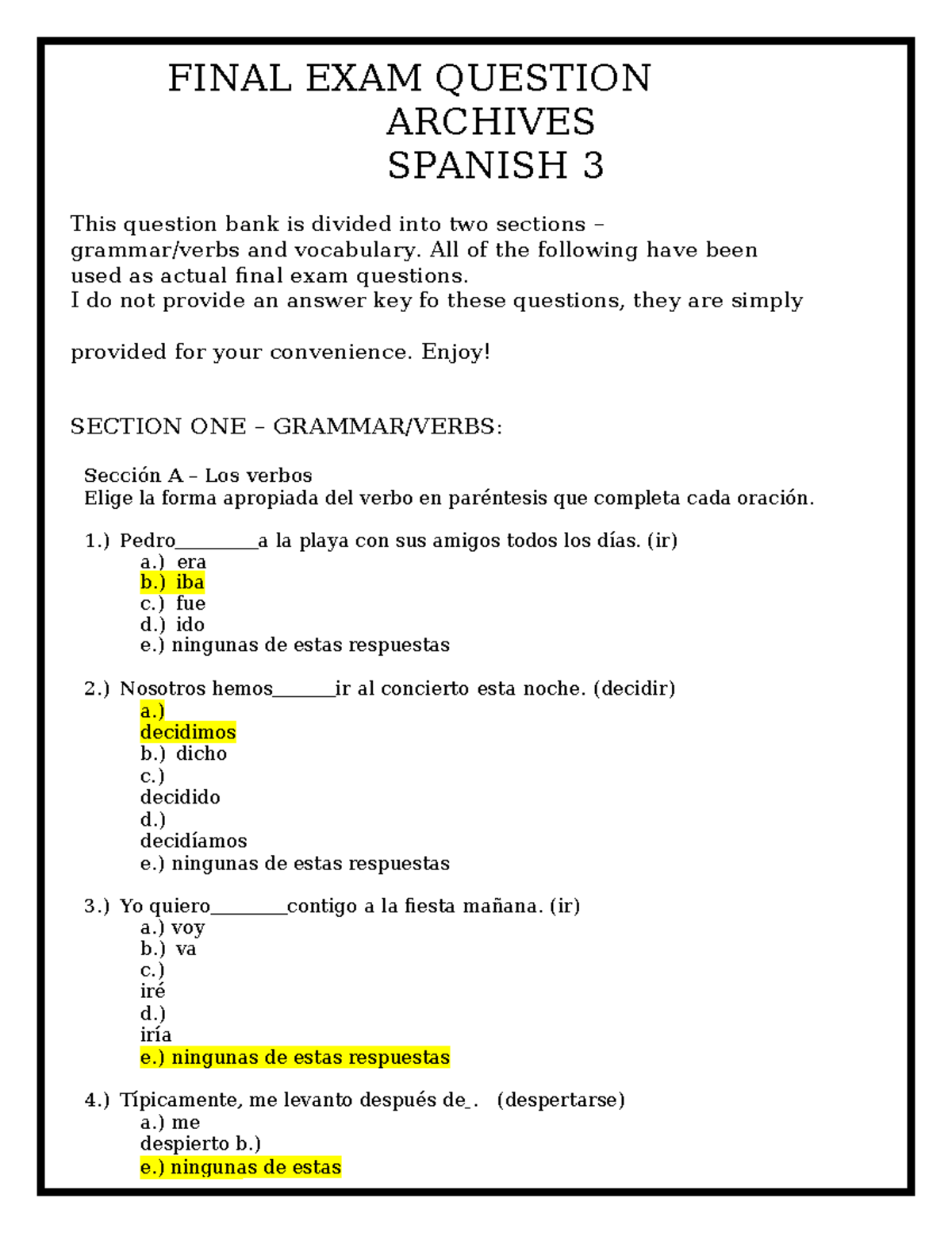 3.2.1 winter review - e.) ningunas de estas respuestas FINAL EXAM ...