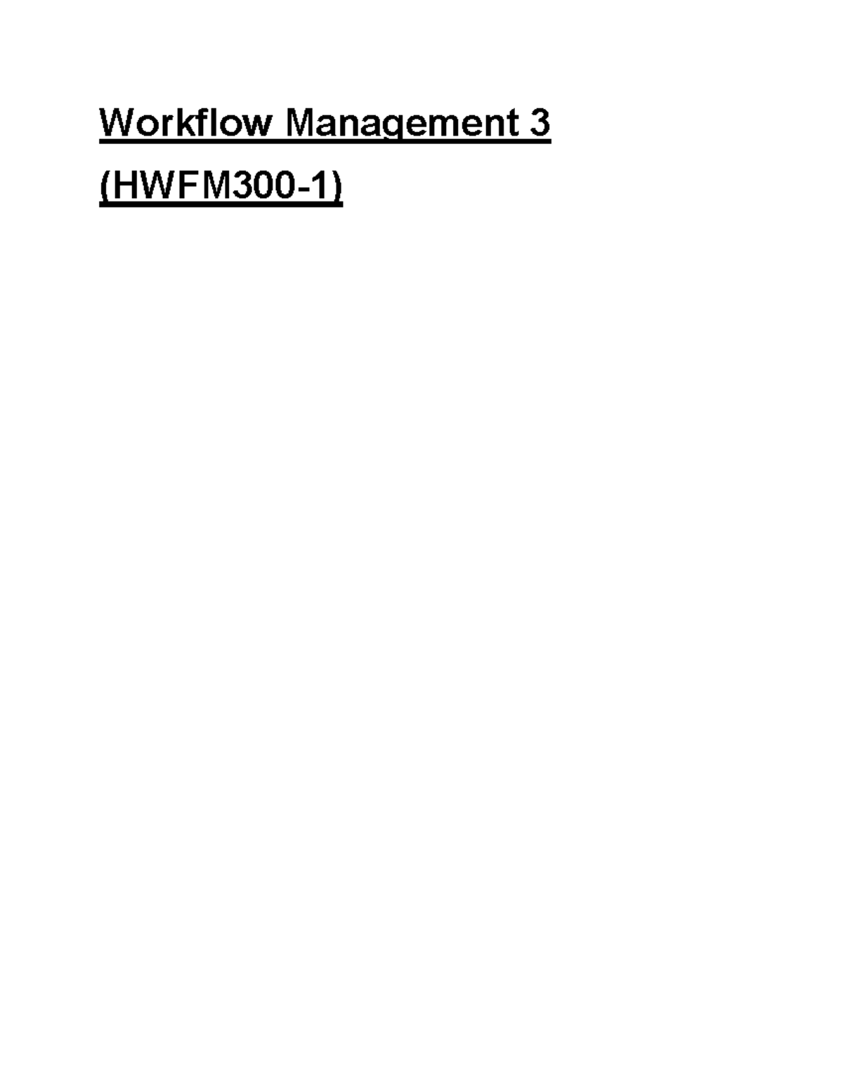 Workflow Management 3: Week 7-10 Study Notes on Process Discovery ...