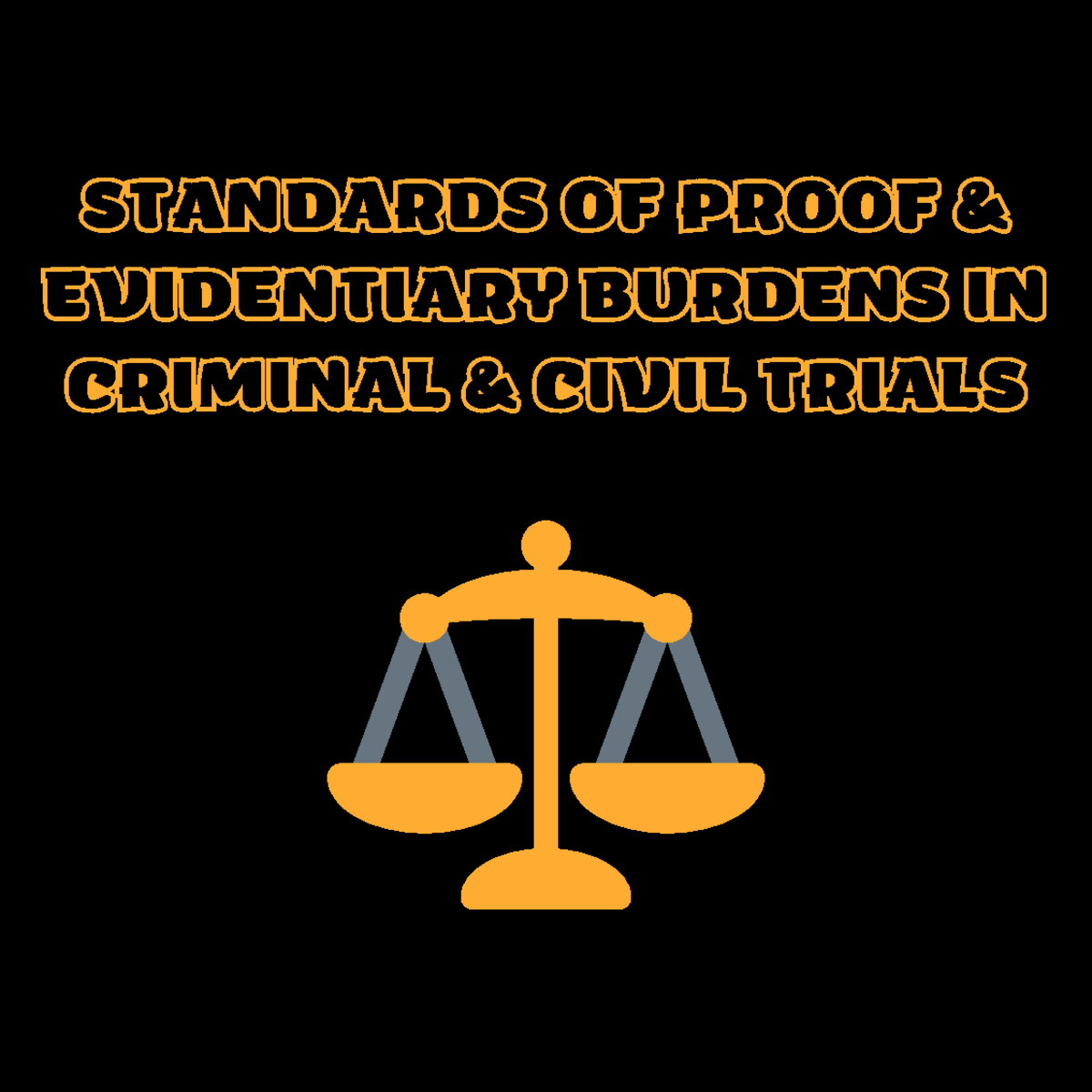 Null-12 - Summary notes - STANDARDS OF PROOF & EVIDENTIARY BURDENS IN ...