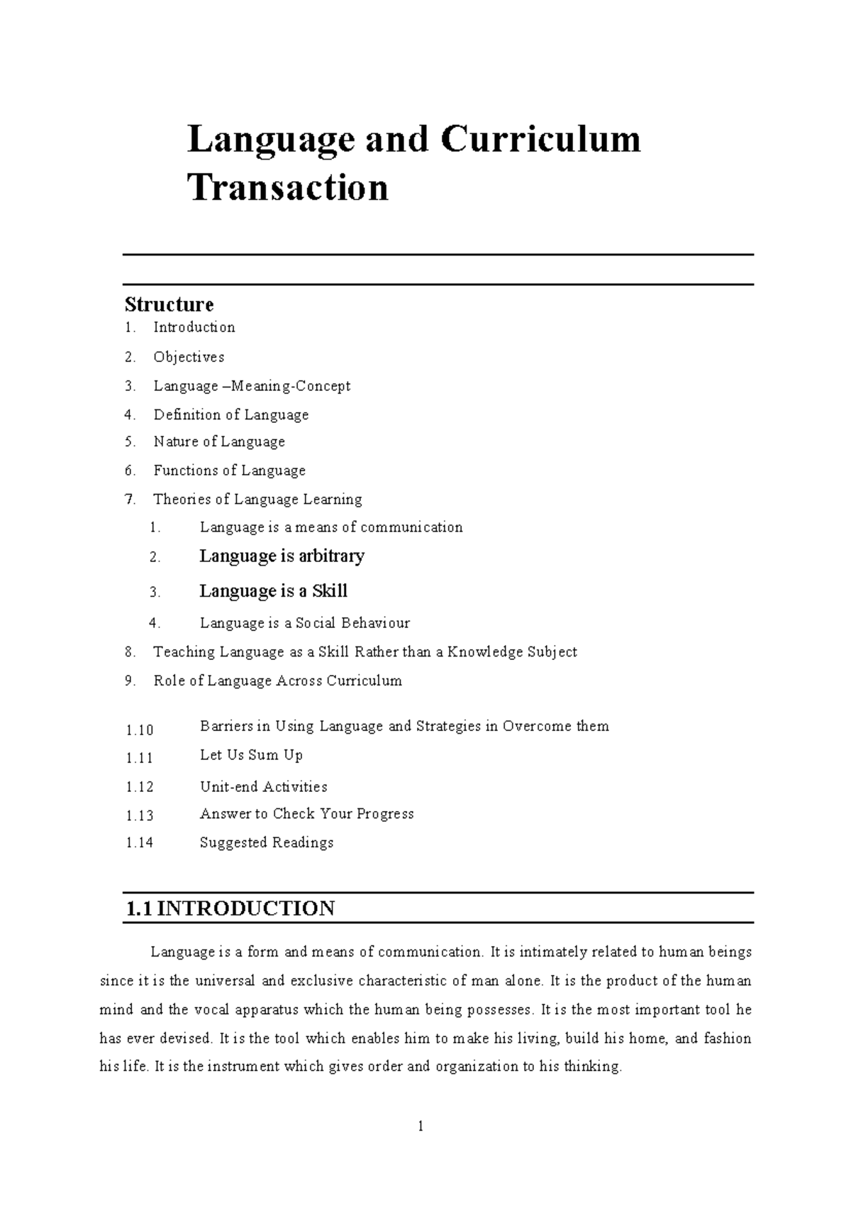 Language and Curriculum: Understanding Language Skills and Functions ...