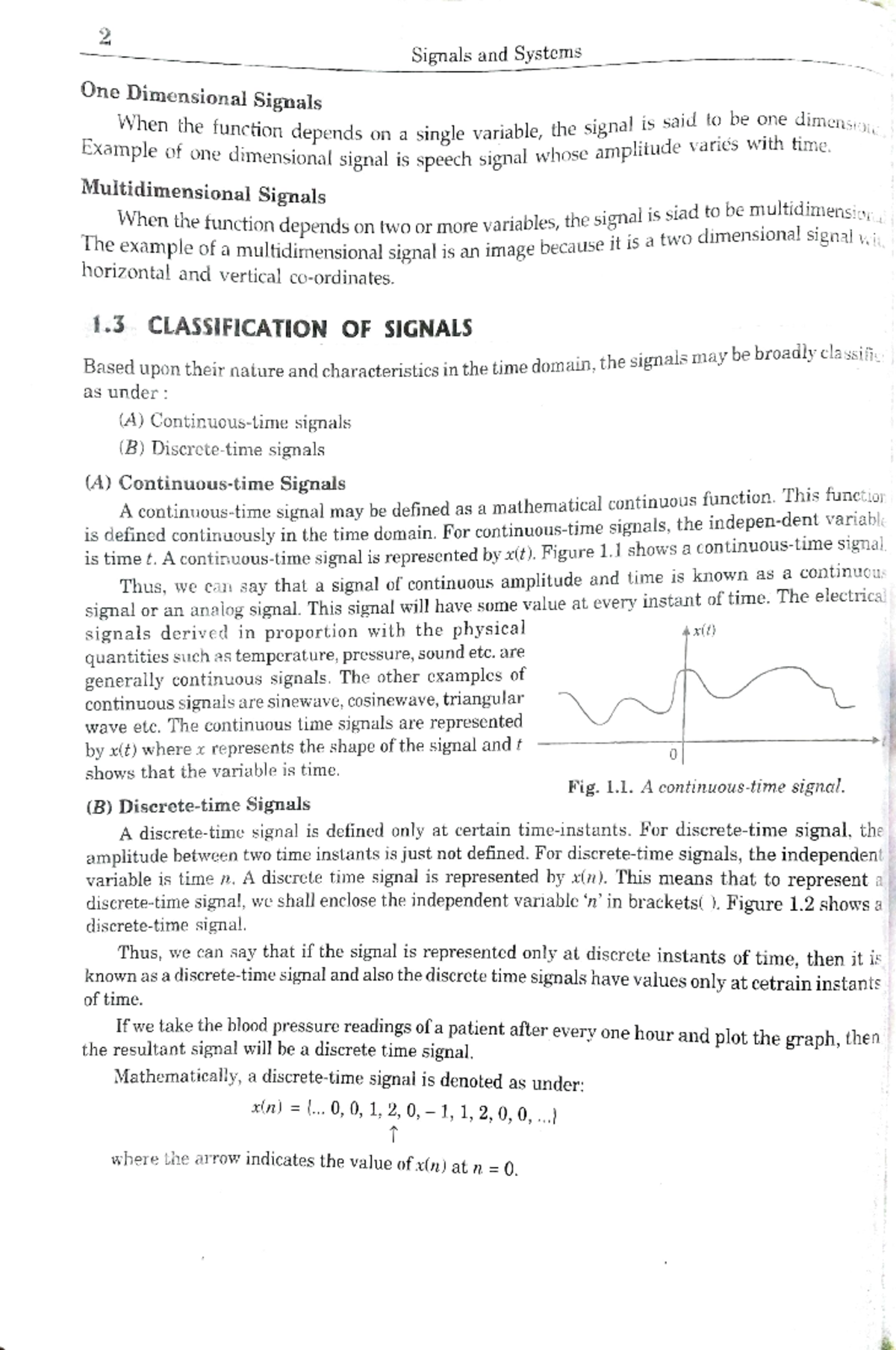 Signals and systems electronics engineering semester 4 introduction ...