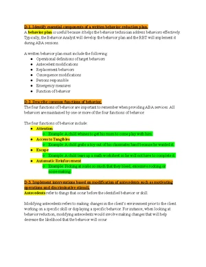 RBT Exam Study Guide Skill Acquisition - Deprecated API usage: The SVG ...