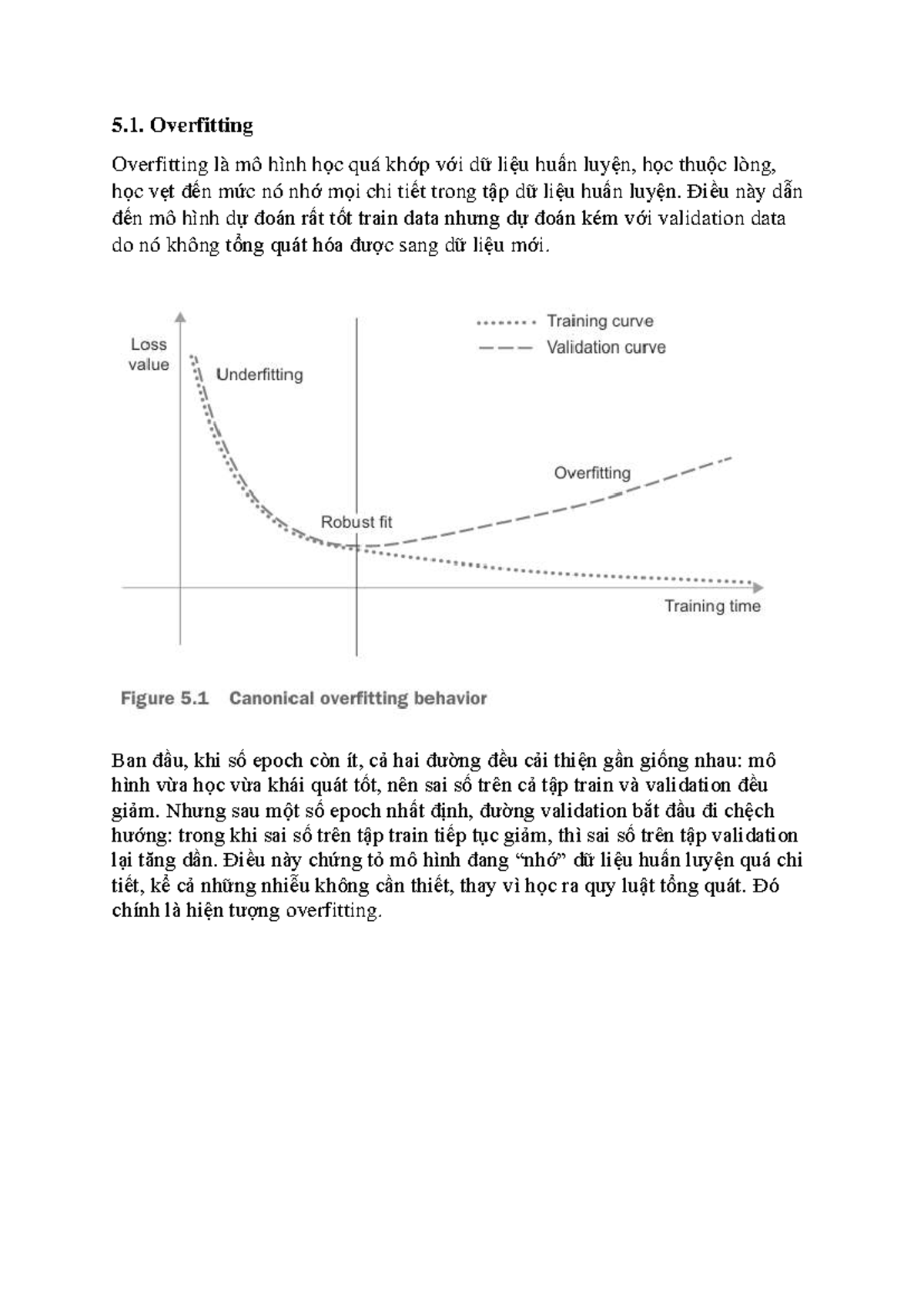 5.1. Hiện Tượng Overfitting và Các Kỹ Thuật Giảm Thiểu - Studocu