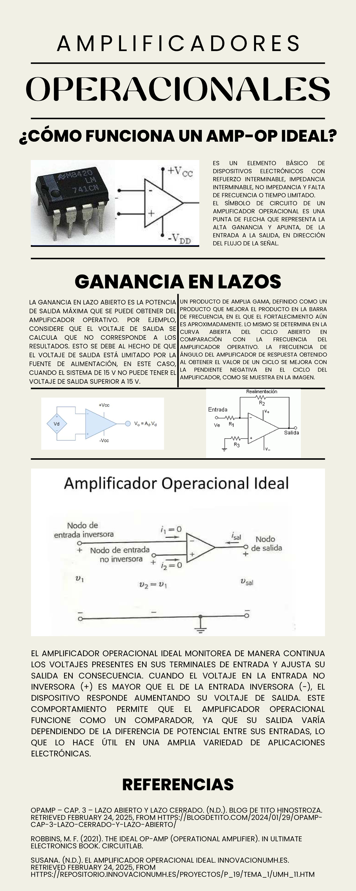 Amplificador De Audio Pdf Amplificador Operacional Amplificador