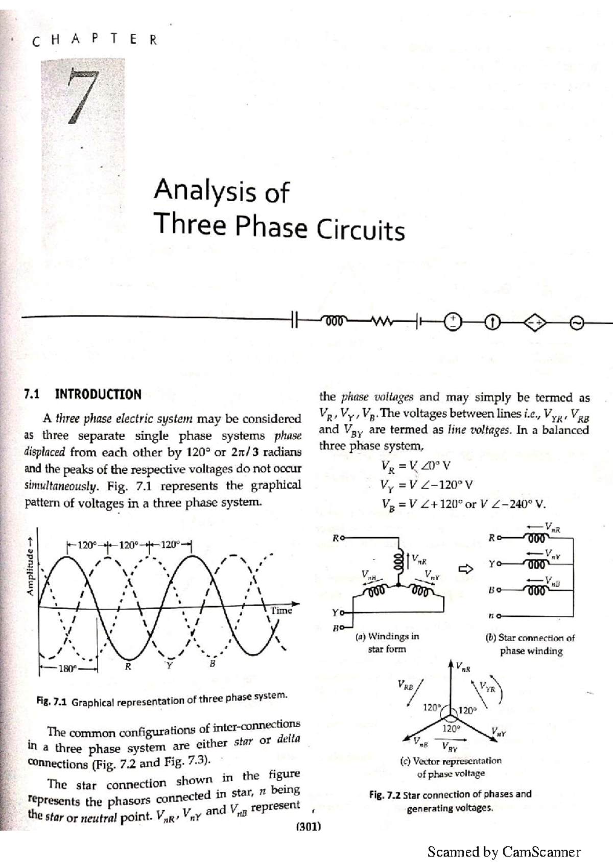 3 PHASE SYSTEM-1: Lecture Notes on Circuit Analysis - Studocu
