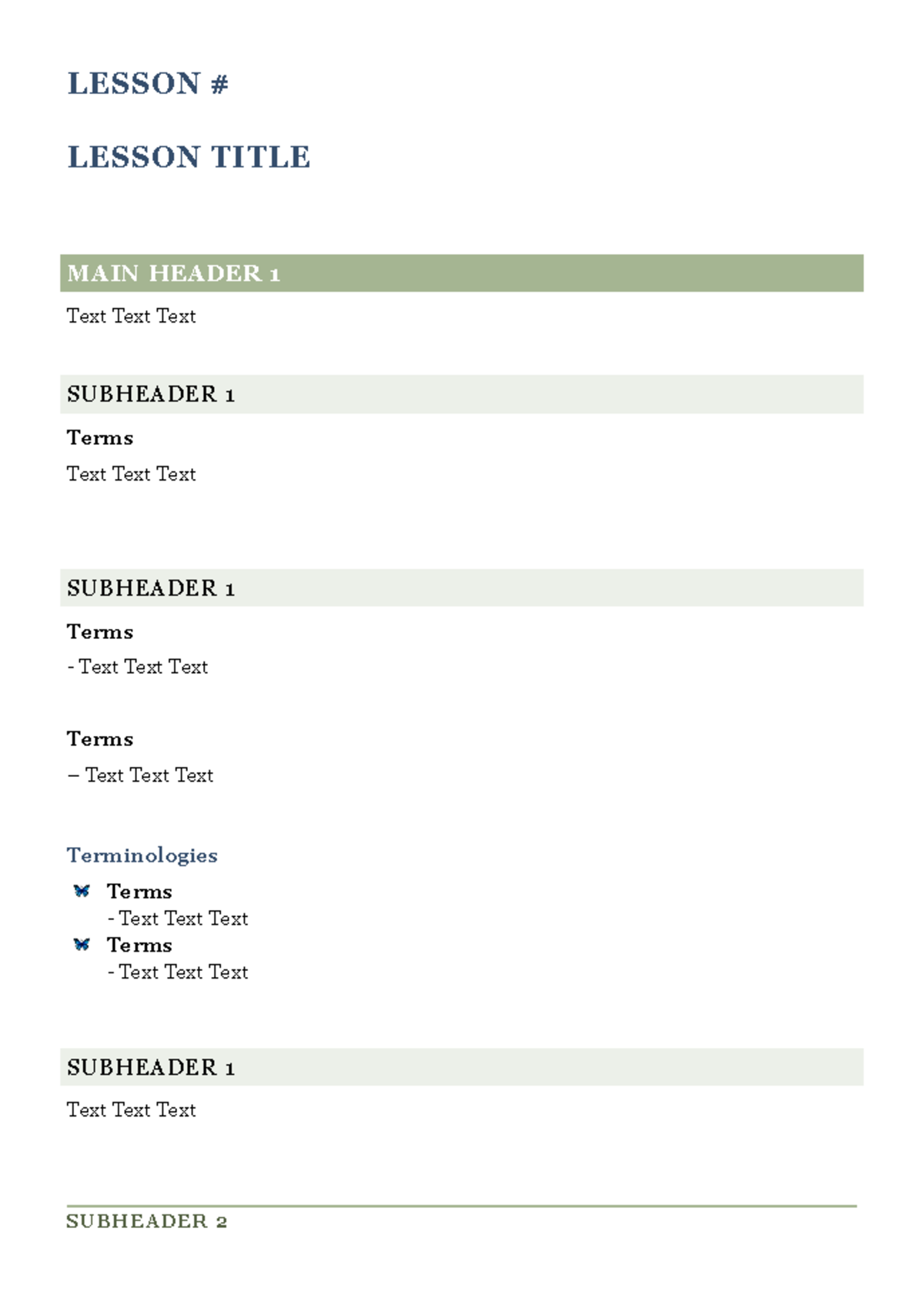 B5 single column template by luvsandra [docx] - Anatomy and Physiology ...