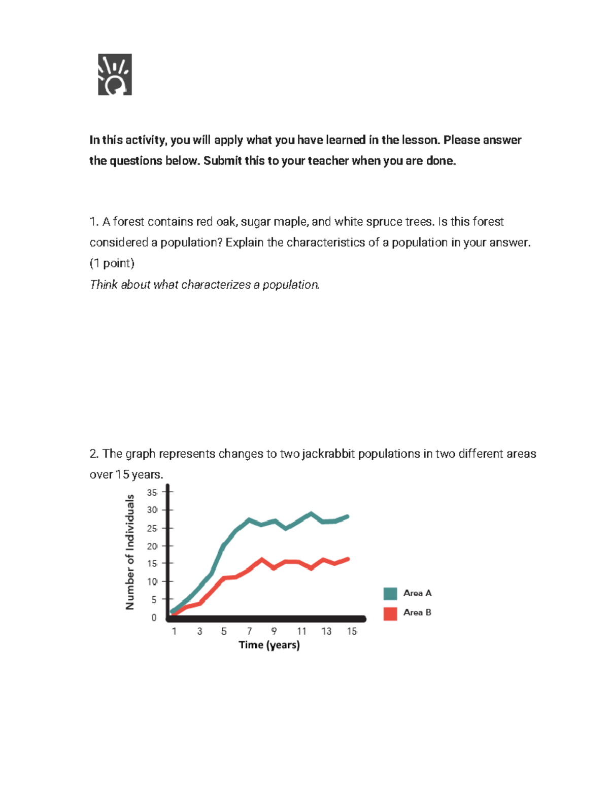 2.1.6 Practice - Populations (Practice) - In this activity, you will ...