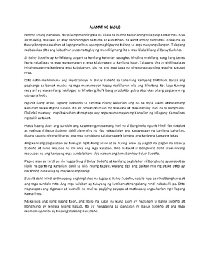 FIl 11 Pagbasa Q3 Module 8 final edited - 119 SENIOR HIGH SCHOOL ...