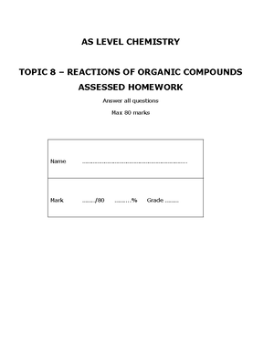 OCR A AS Chemistry 6 Practice Question Answers - intermolecular forces ...