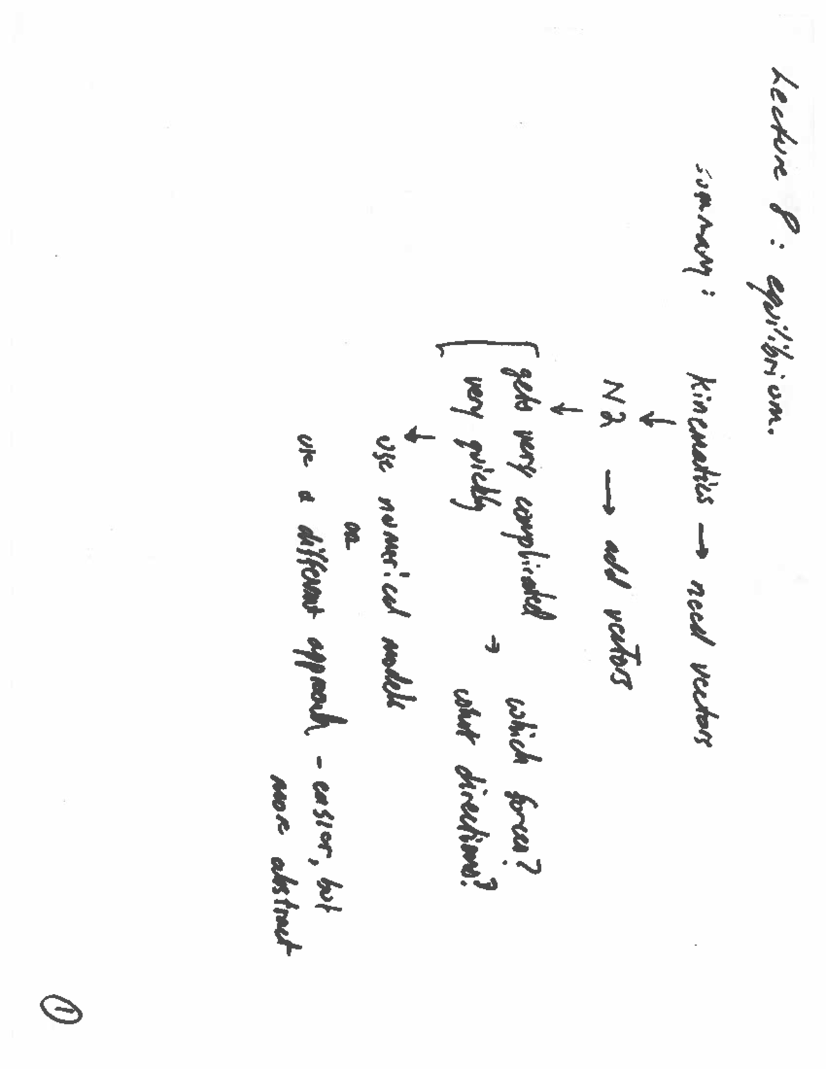 Lecture 8: Equilibrium Concepts and Applications in Physics - Studocu