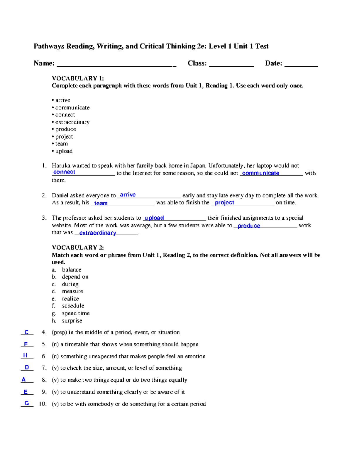 Anh Văn 3-4 Elearning - Pathways Reading, Writing, and Critical ...