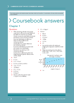 [ Annotated] Data Booklet 2025 - English - Physics data booklet For use during the course and in ...