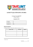 Quantitative Studies - AAMS 1773 - Studocu