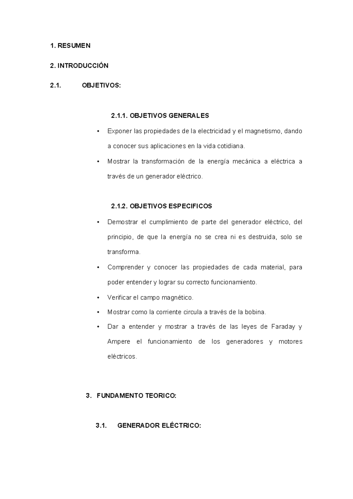 Resumen de Electricidad y Magnetismo - FIS101 - Proyecto Final - Studocu