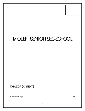 setswana bgcse - Studocu