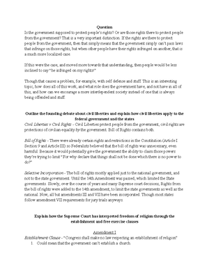 We the People, Thirteenth Edition - Summary of Chapter 3 - Describe how ...