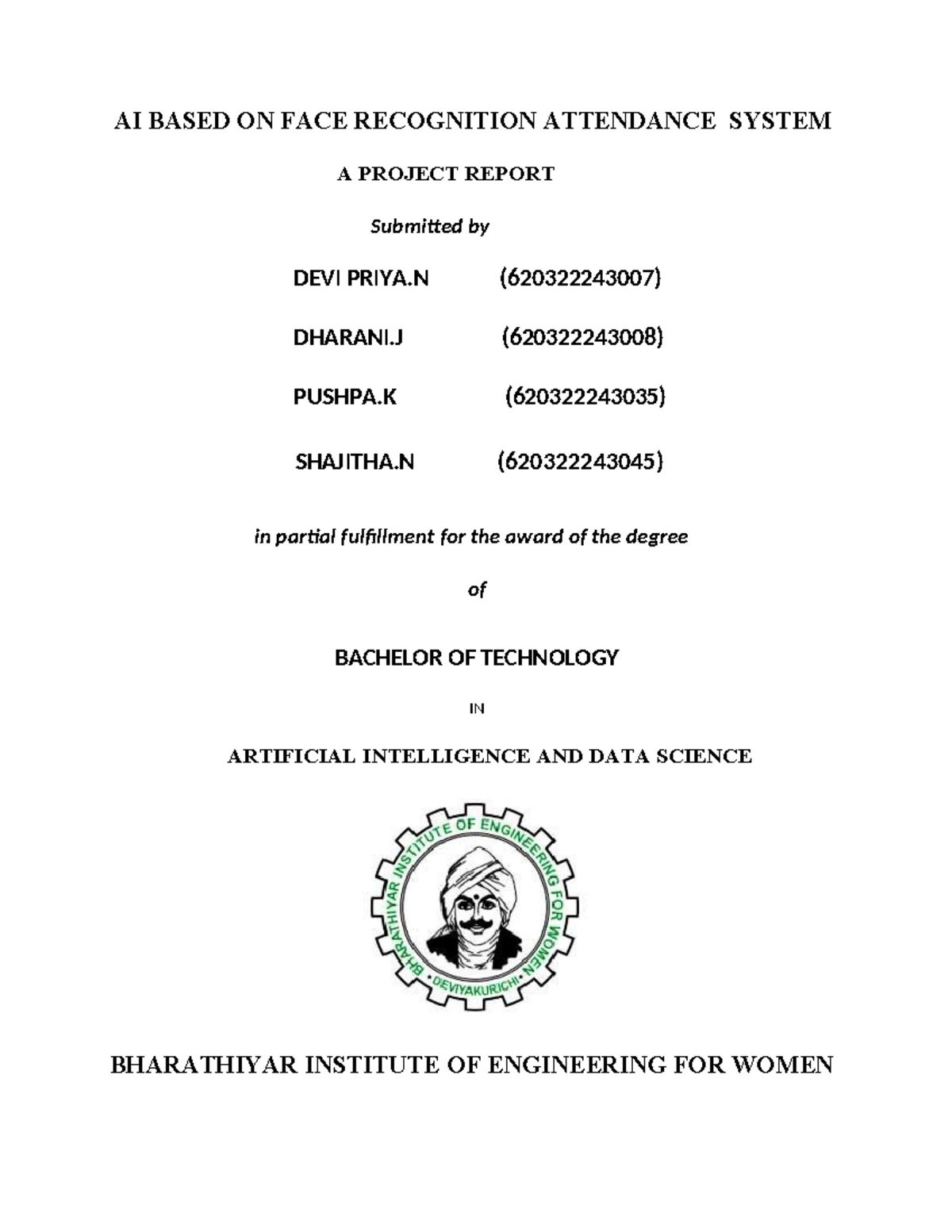 2021 Regulation Syllabus for B. Artificial Intelligence & Data Science - Studocu