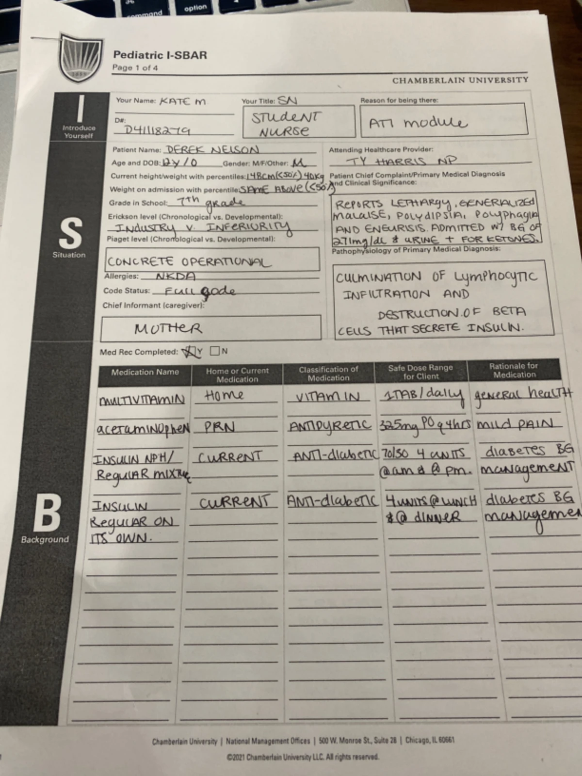 CJMM Clinical Judgment Model Notes for PEDS Course - Studocu