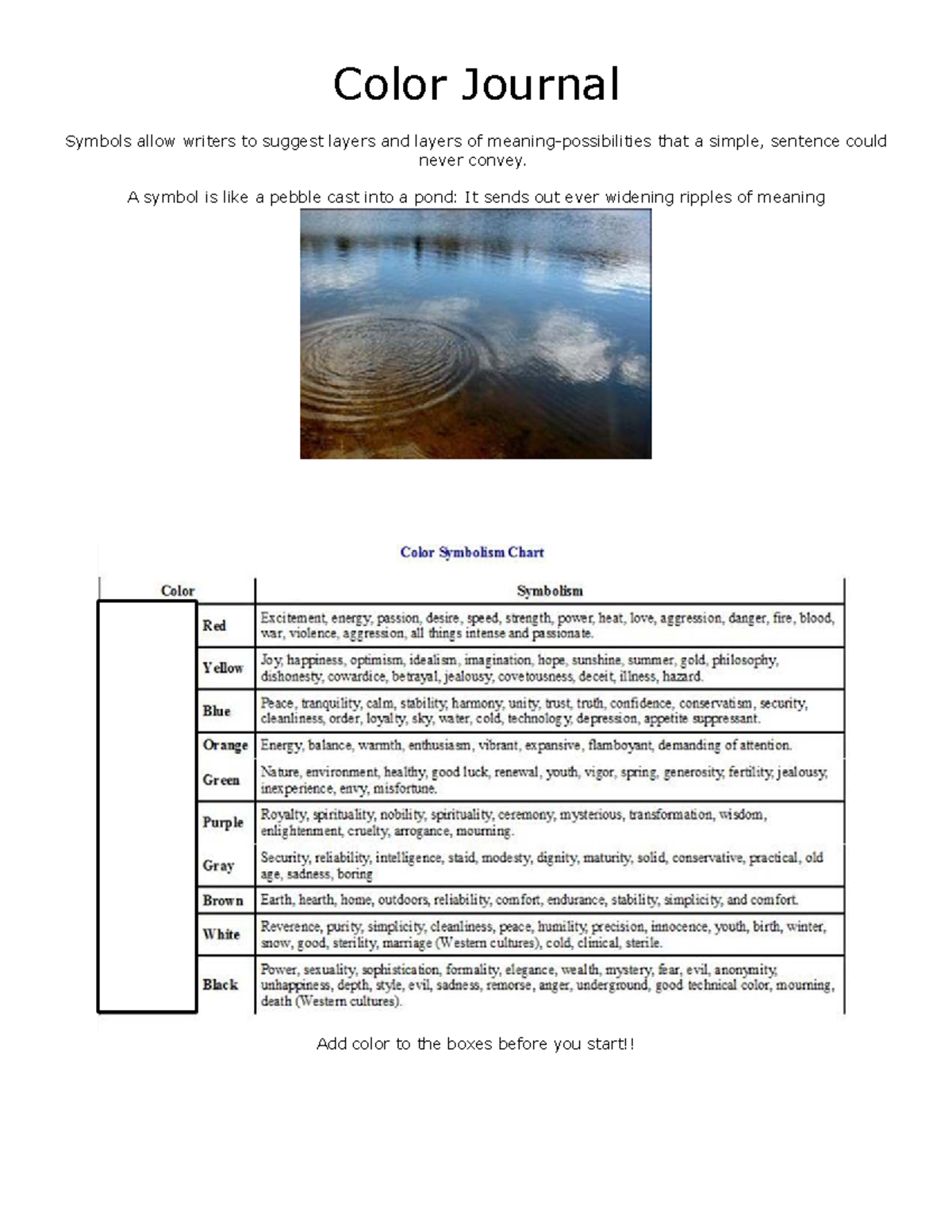 Gatsby Color Journal Analysis: Symbolism and Character Insights - Studocu