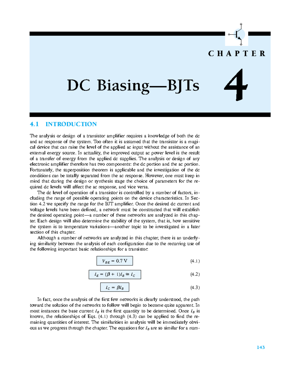 Electronic Devices and Circuit Theory: DC Biasing in BJT Amplifiers ...