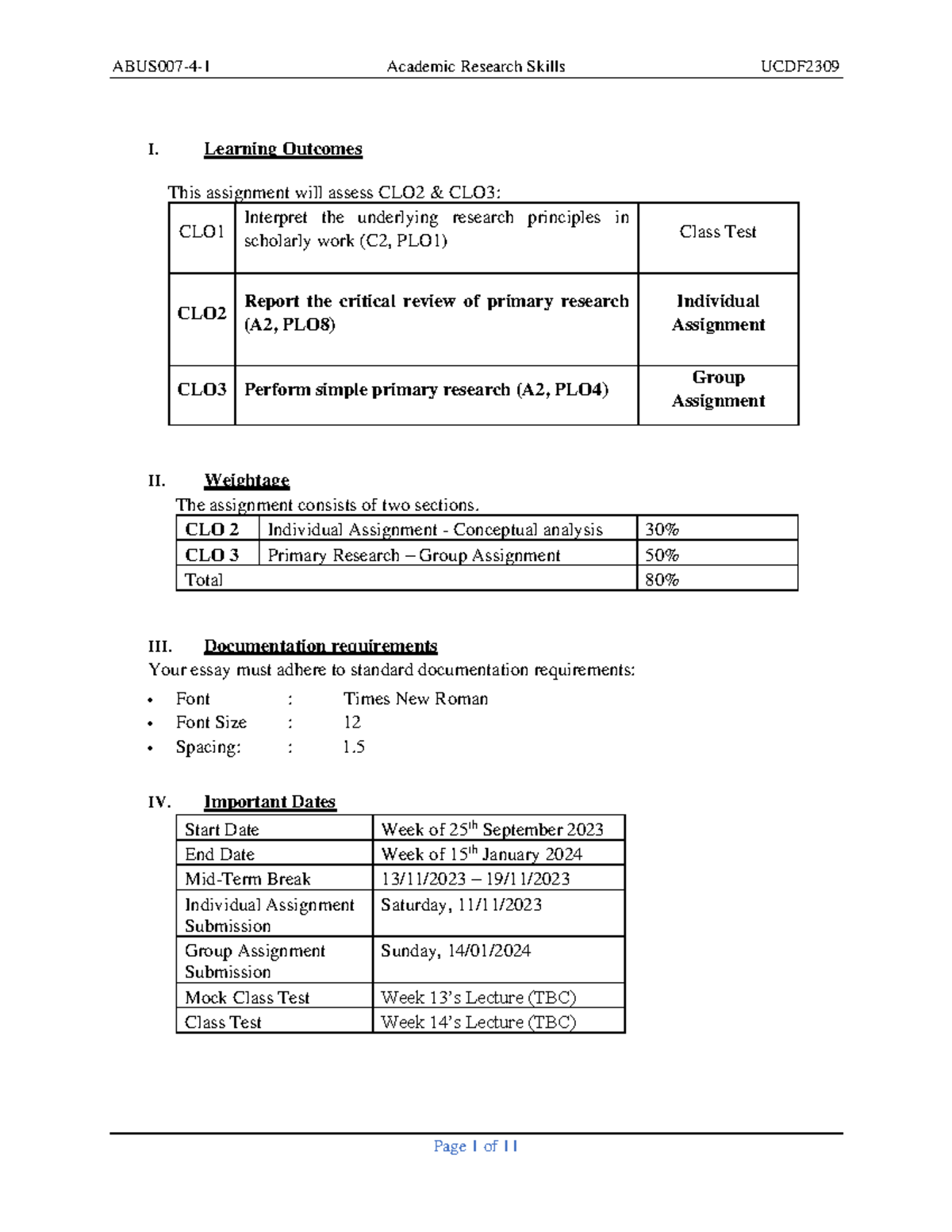 ARS Assignment Questions & Guidelines - UCDF2309 - Studocu