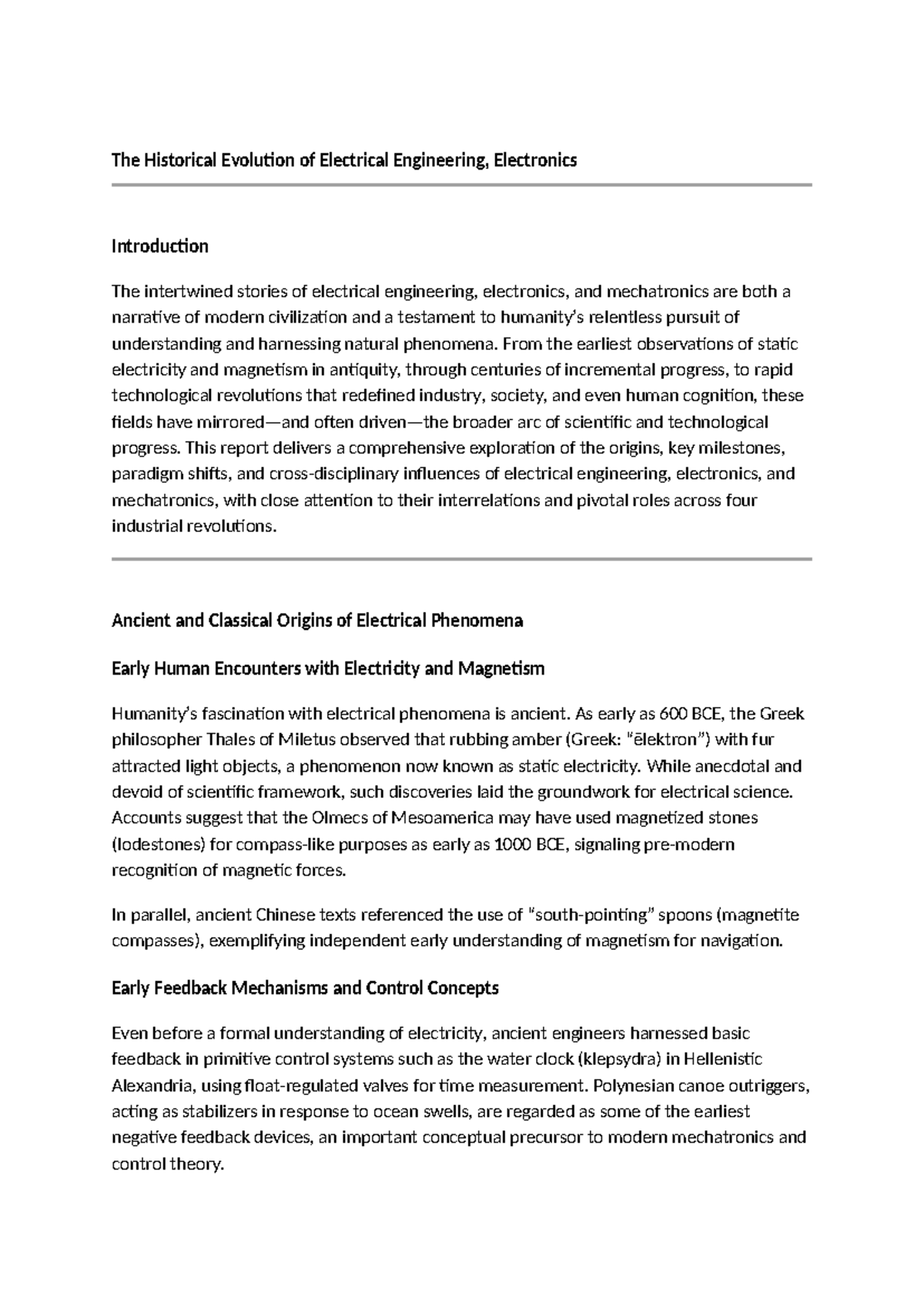 History of Electronics: Key Milestones and Evolution - Studocu