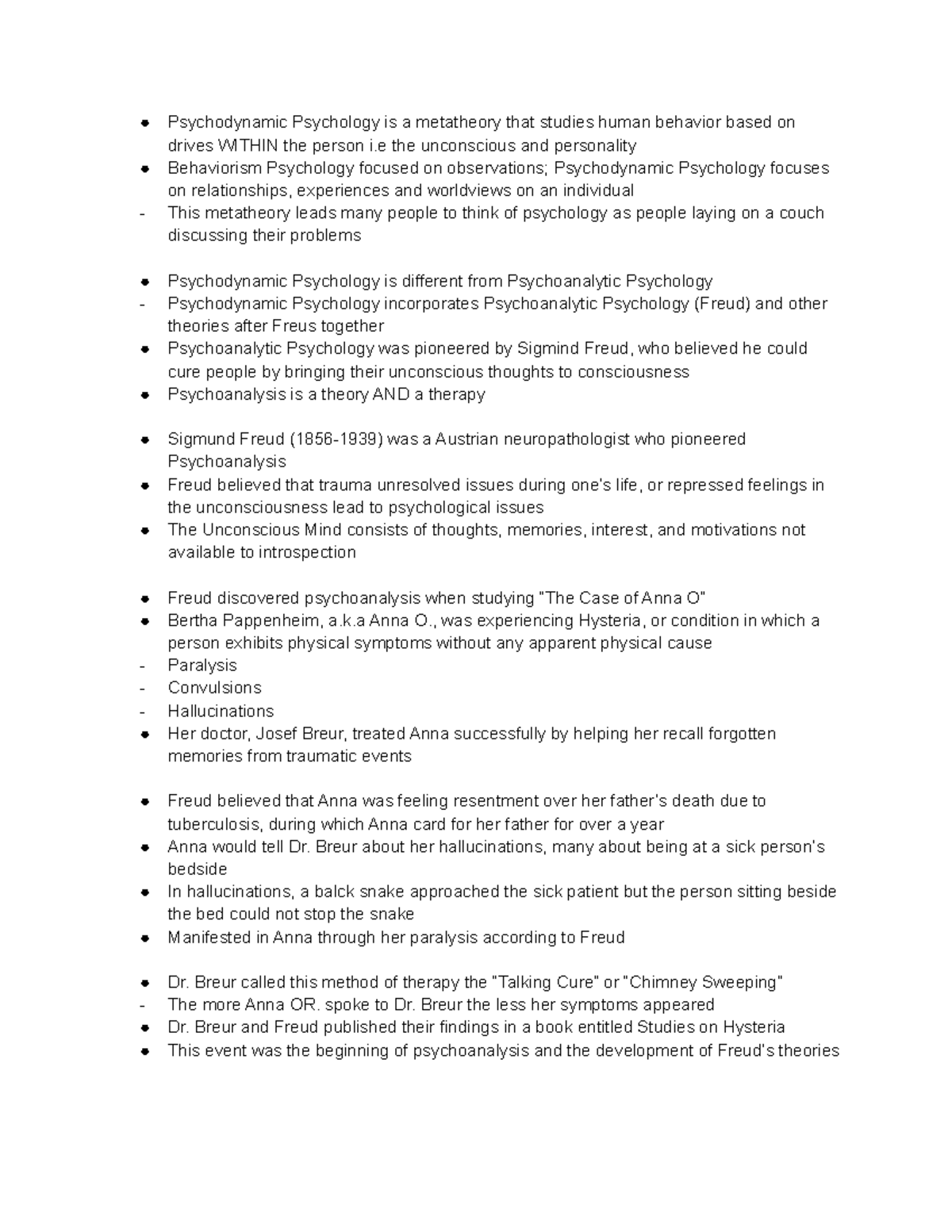 Ch 4 psychology - These are my notes. My notes are based off of my ...