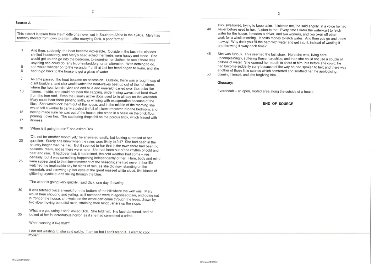 AQA English Literature Paper 1 template for answering a Macbeth question - AQA English ...