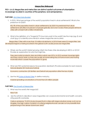 Unit 3 Review Packet- AP Human Geography - Unit 3 Review Packet- AP ...