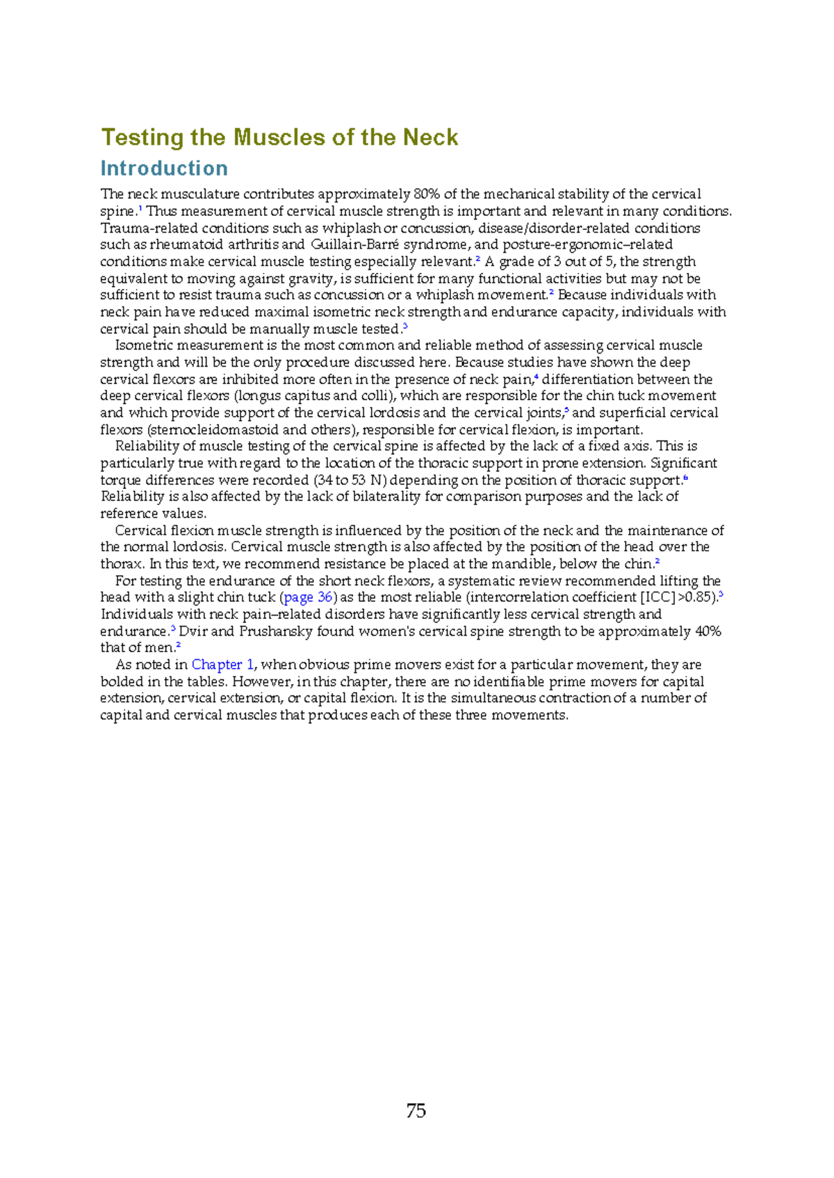 MMT - for physical therapy - Testing the Muscles of the Neck ...