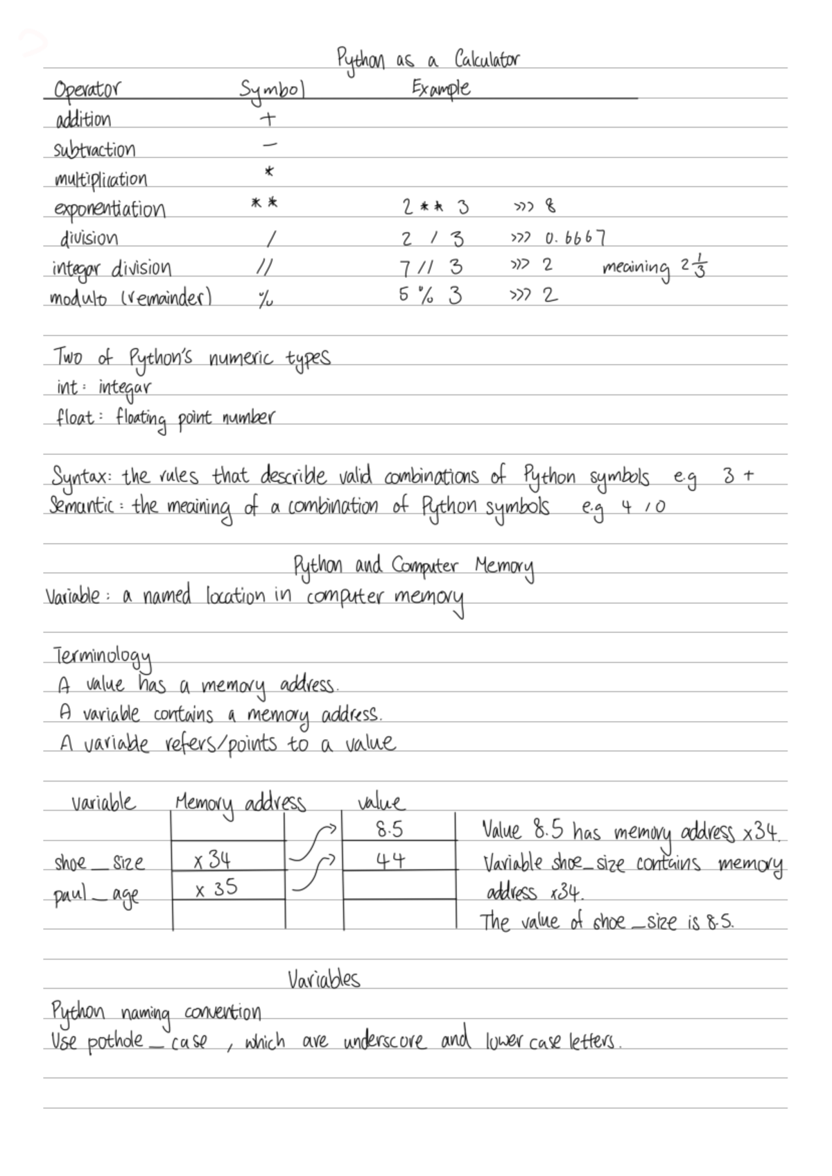 CSC108 Course Notes: Essential Concepts and Highlights - Studocu