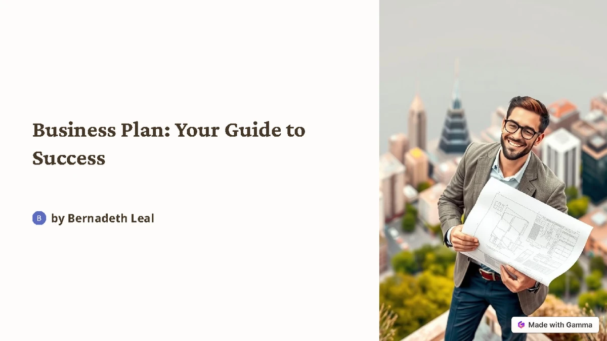Sample- Business-PLAN - Entrepreneurship - Studocu