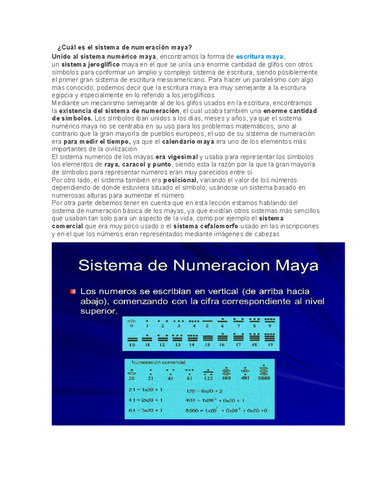 Sistema de Numeración Maya: Prueba y Actividades Esenciales - Studocu