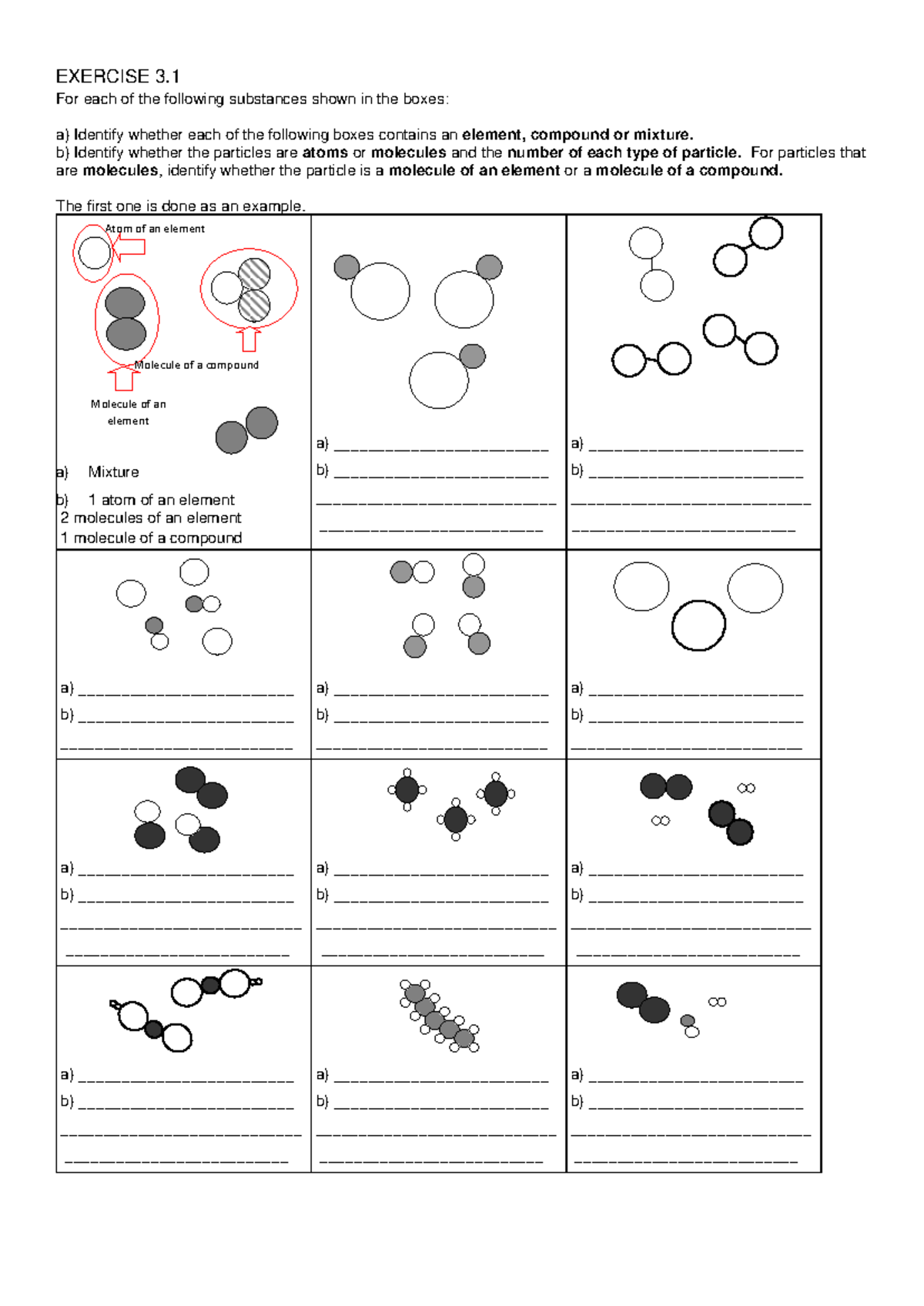 700043 900024 Chemistry Module 3: Elements, Compounds, and Mixtures ...